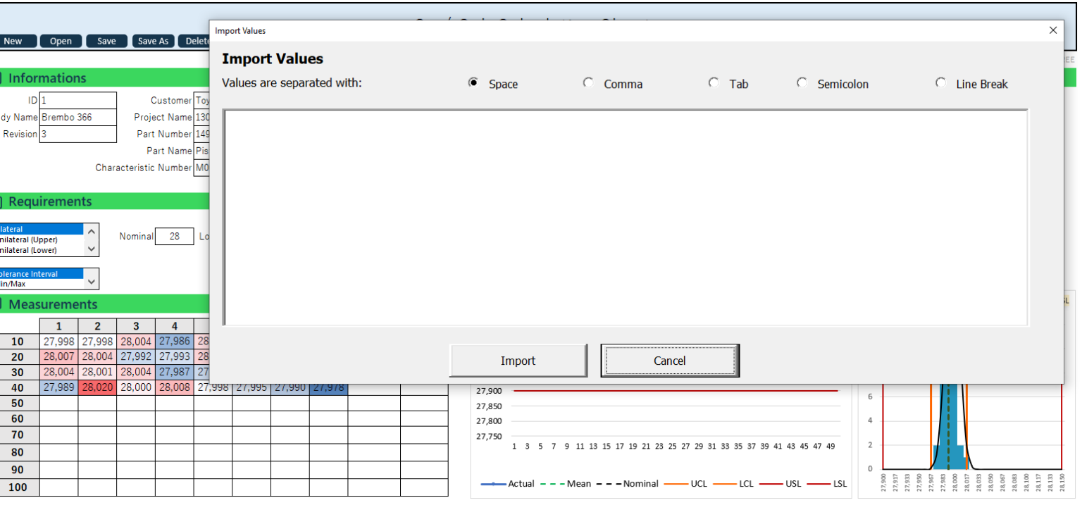 Cp/Cpk Capability Excel Free Template - Download